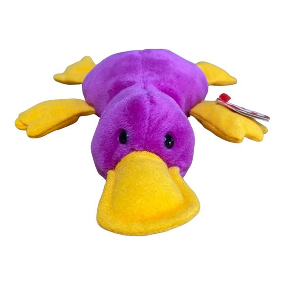 Ty | Toys | Ty Beanie Babies Patti Platypus Plush Stuffed Animal Hang ...